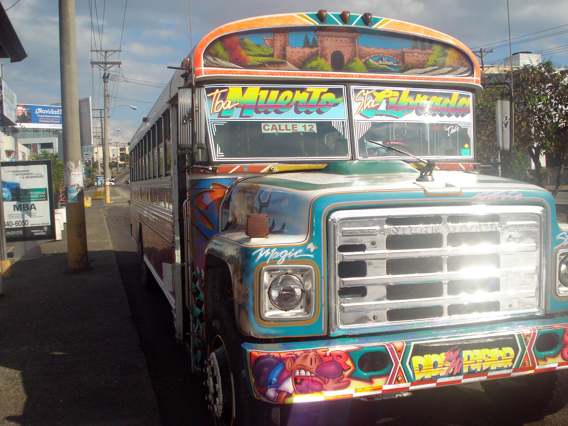 Chicken Bus - o coletivo que conecta os países da América Central - Boa ...