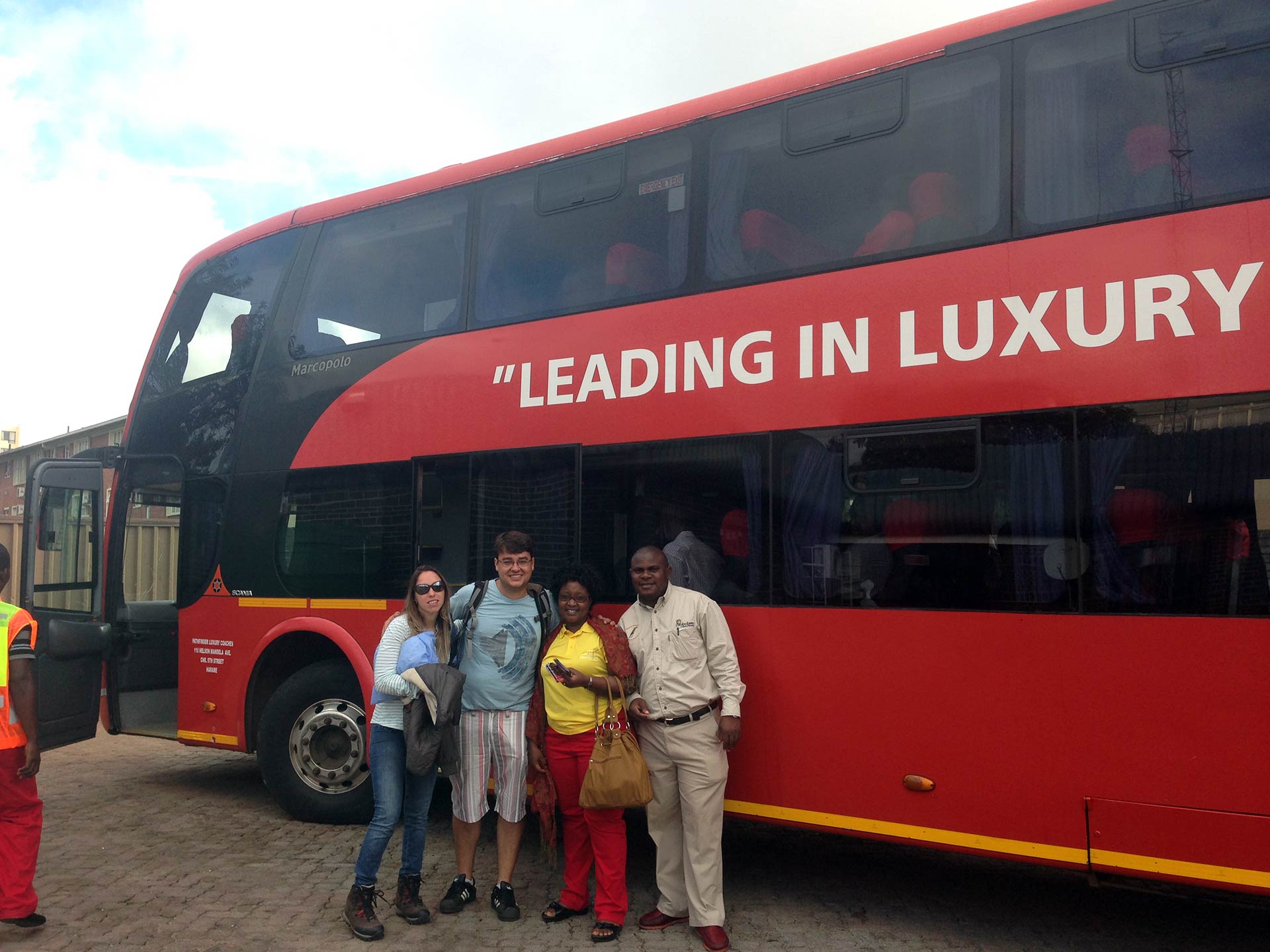 De Harare até Bulawayo com os ônibus de luxo Pathfinder - Boa Viagem